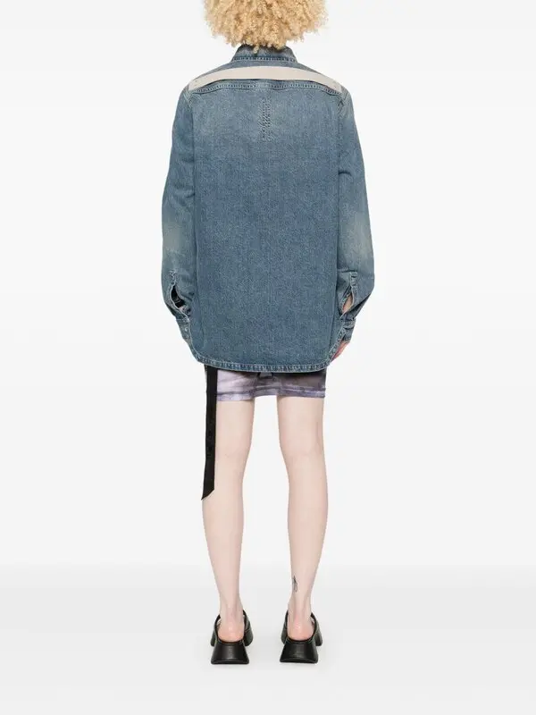 Rick Owens Denim Overshirt