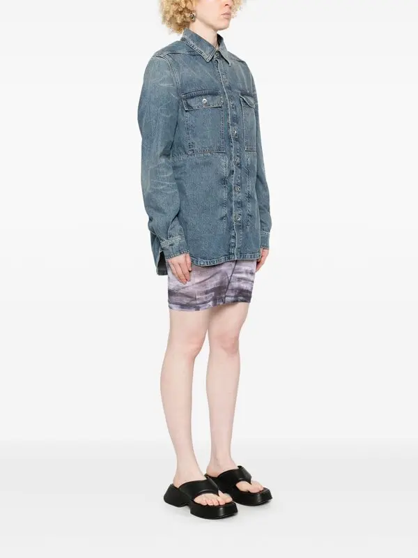 Rick Owens Denim Overshirt