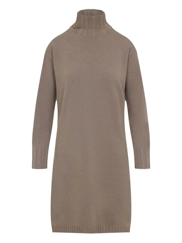 DANIELA GREGIS Wool Short Dress
