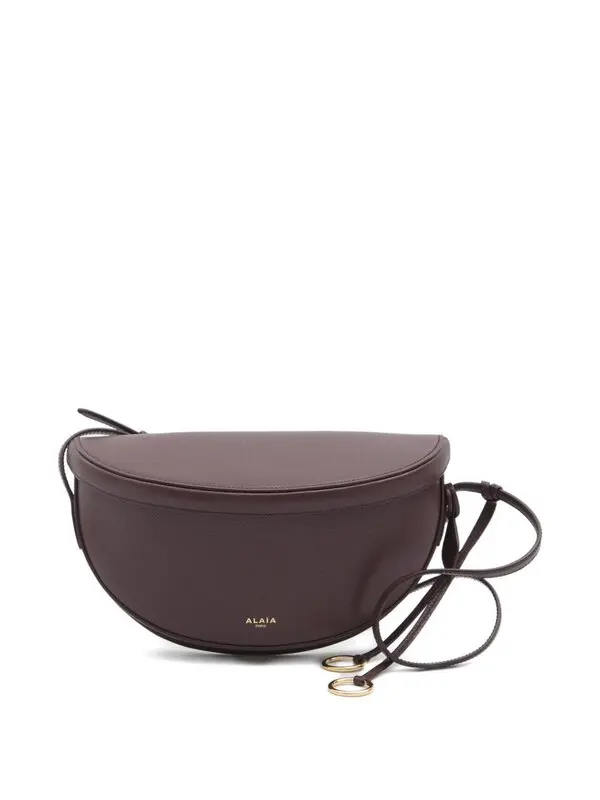 Alaïa East West Leather Shoulder Bag - Red
