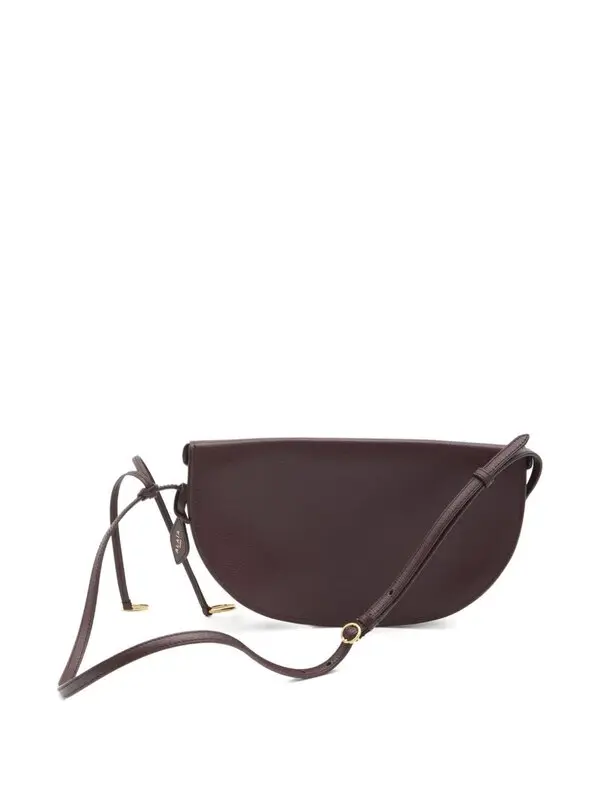 Alaïa East West Leather Shoulder Bag - Red