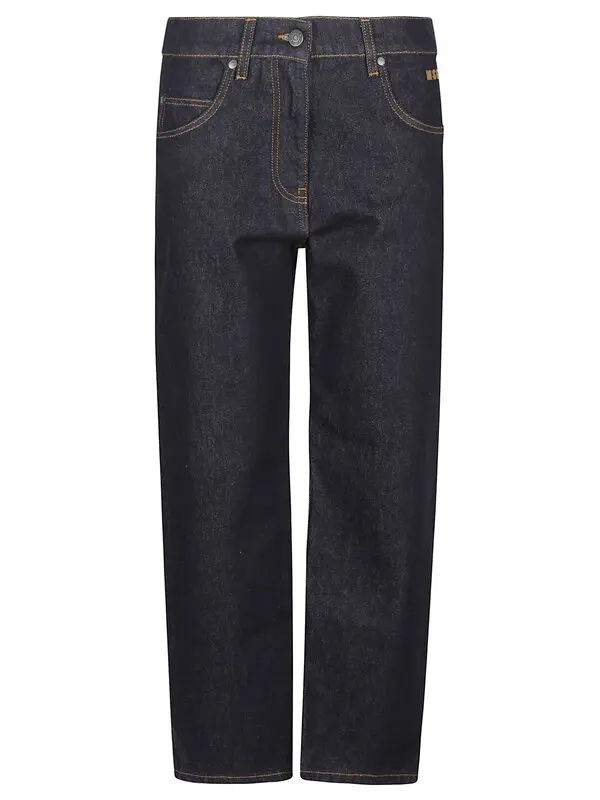 MSGM Ankle Cut Denim Jeans