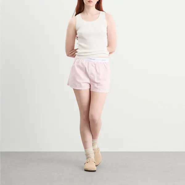 Calvin Klein Cotton Poplin Sleep Short
