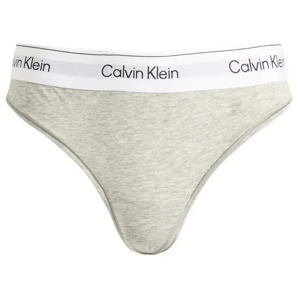 Calvin Klein Icon Thong - Grey Heather