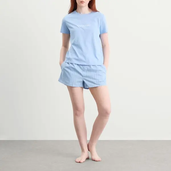 Calvin Klein Cotton Poplin Pyjama Set