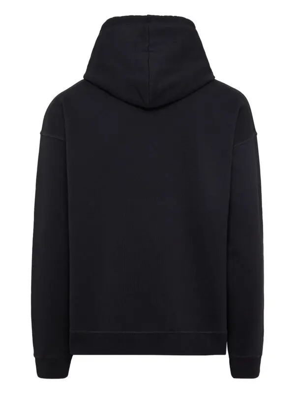 Dsquared2 Hoodie In Cotton - Black