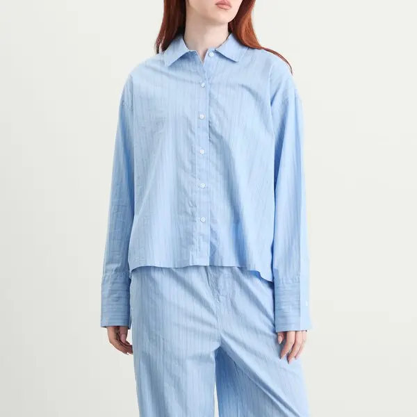 Calvin Klein Cotton Poplin Sleep Shirt