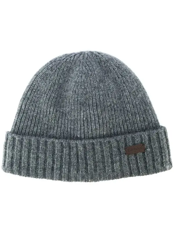 Barbour Carlton Beanie Hat - Grey