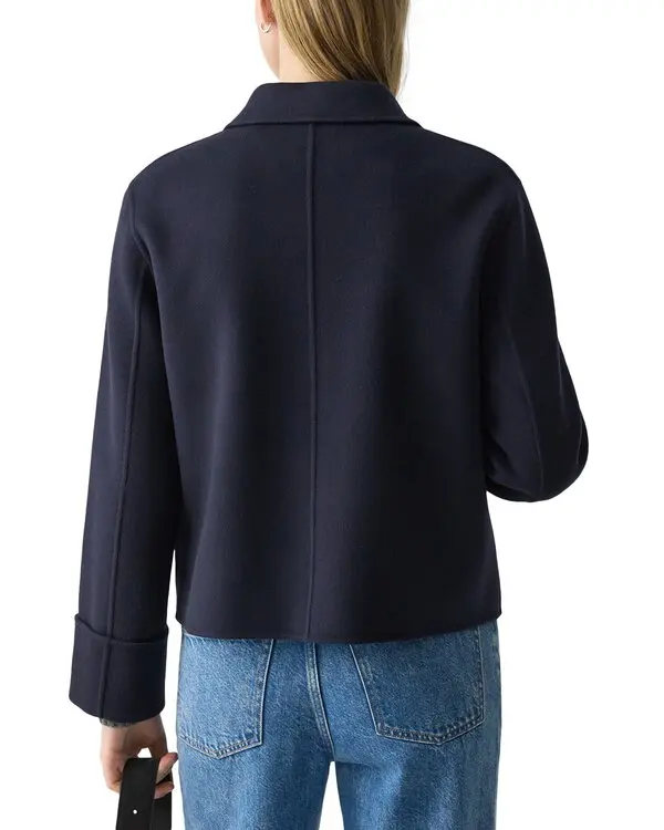 Theory Wool And Cashmere Boxy Jacket