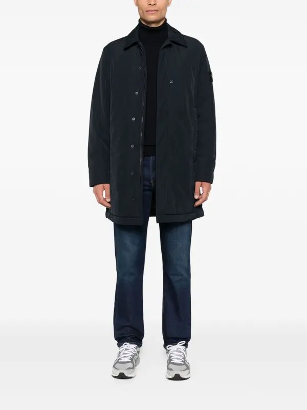 Stone Island Wool Turtleneck - Blue