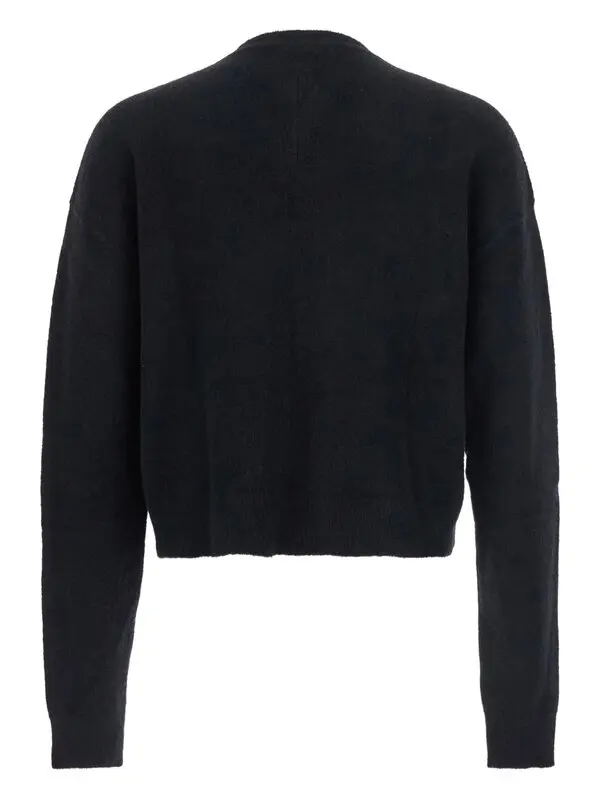 Rick Owens Tommy V-neck Jersey - Black