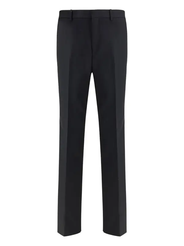 Gucci Wool Gabardine Trousers - Black