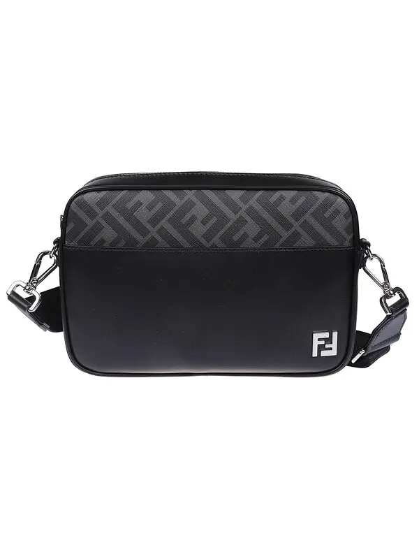 Fendi Camera Case Shoulder Bag - Black