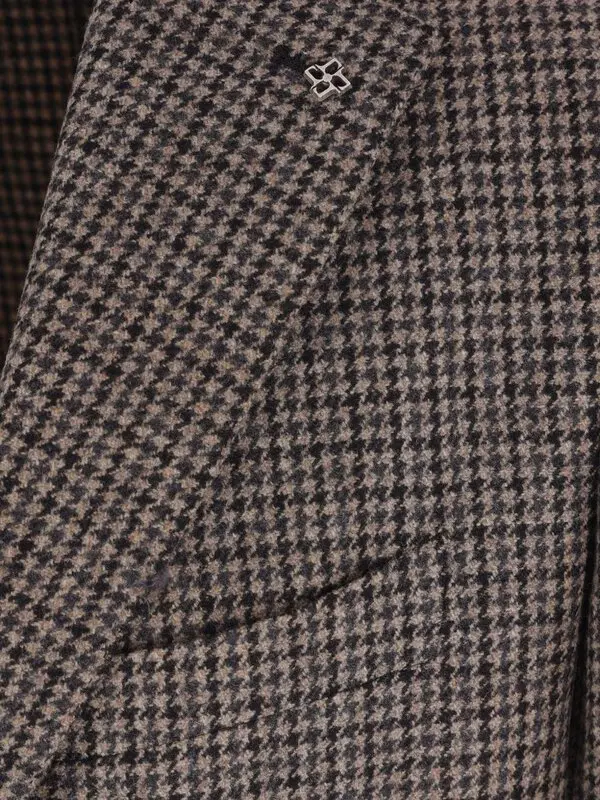 Tagliatore Wol Bottoned Blazer Montecarlo - Black