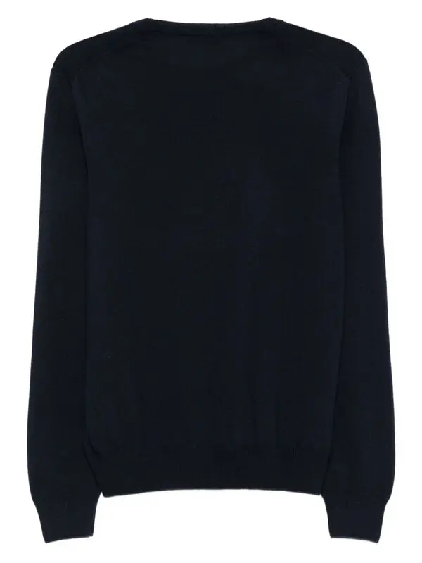 FAY Fine Wool Sweater - Blue