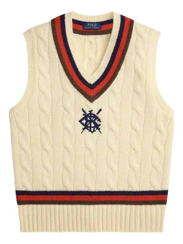 Polo Ralph Lauren Logo Vest - Beige