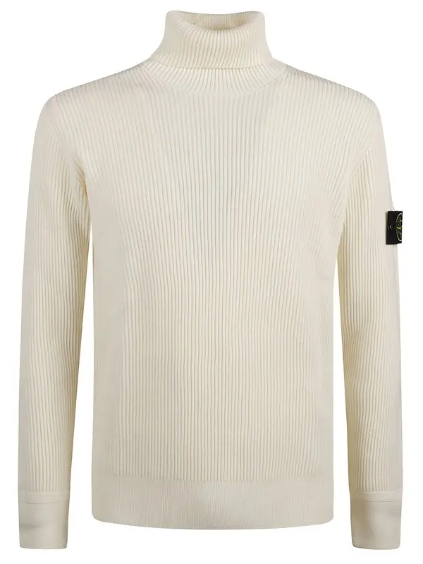Stone Island Wool Turtleneck Sweater