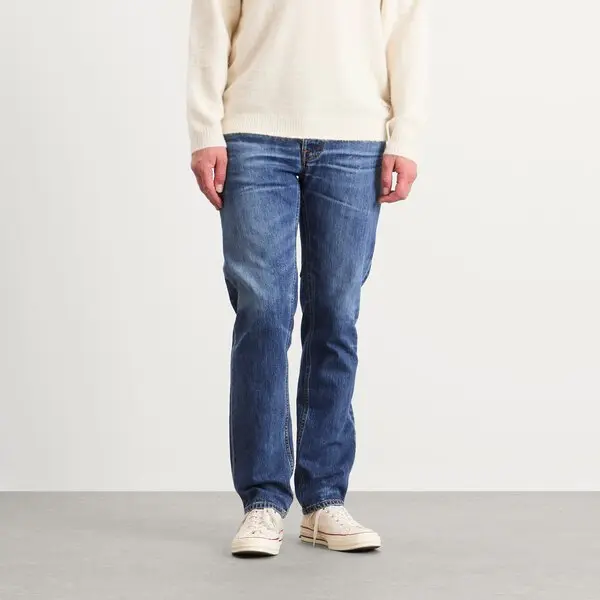 Nudie Jeans Solid Ollie Straight Leg Jeans