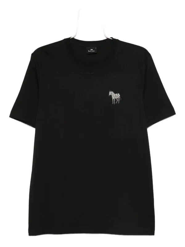 Paul Smith Zebra Logo Cotton T-shirt - Black