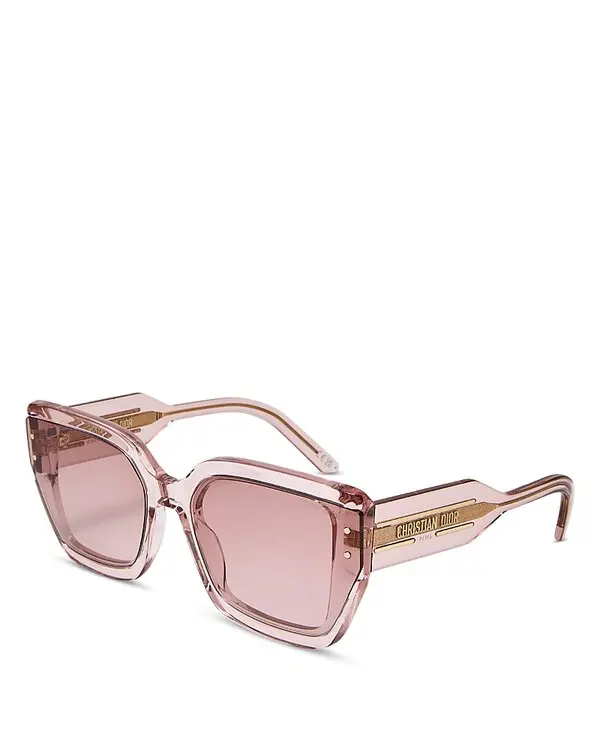 Dior Diormidnight S1i Square Sunglasses - Havana/brown