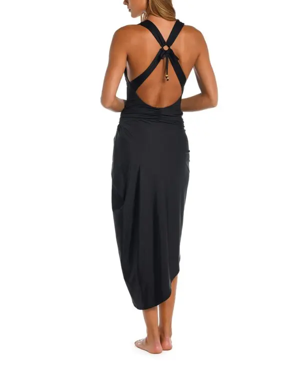 SUNSHINE 79 Solid Convertible Faux Wrap