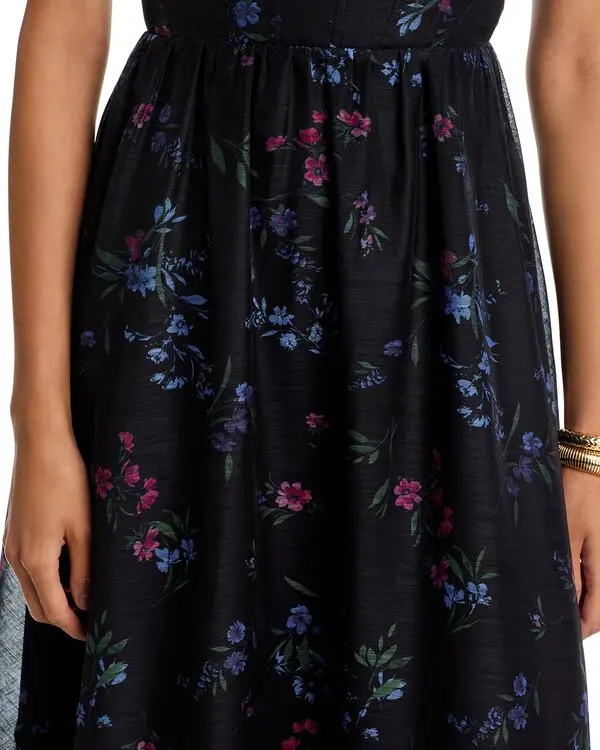 Aqua Sleeveless Maxi Dress