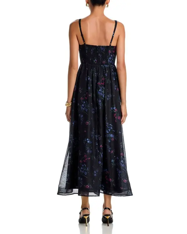 Aqua Sleeveless Maxi Dress