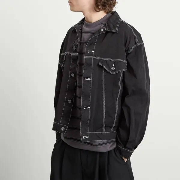 Comme Des Garçons Contrast Stitch Jacket