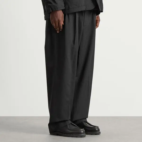 Comme Des Garçons Wool Straight Leg Trousers