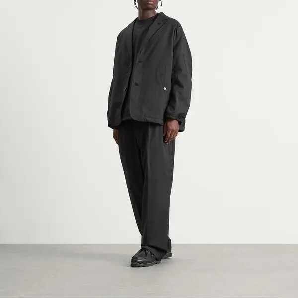Comme Des Garçons Wool Straight Leg Trousers