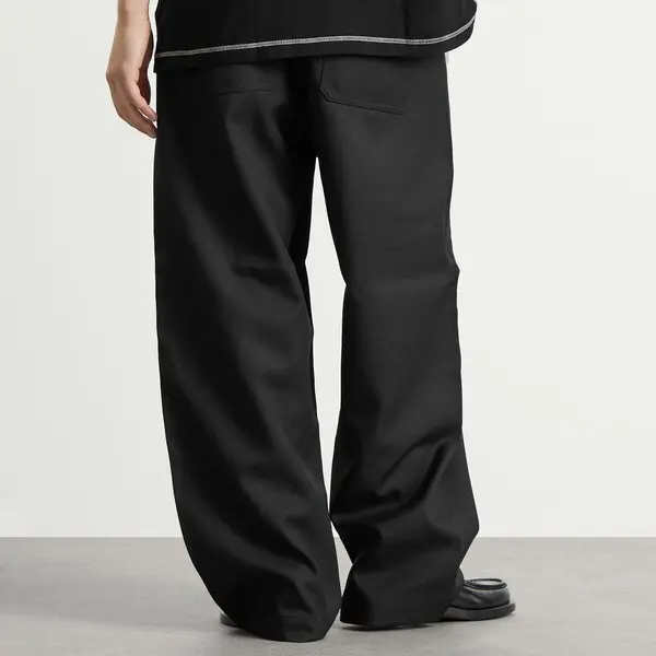 Comme Des Garçons Wool Cargo Trousers