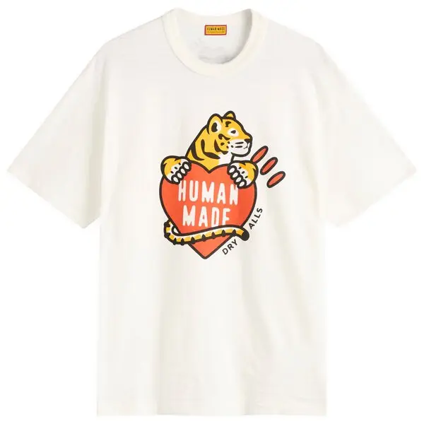 HUMAN MADE Tiger Heart T-shirt - White