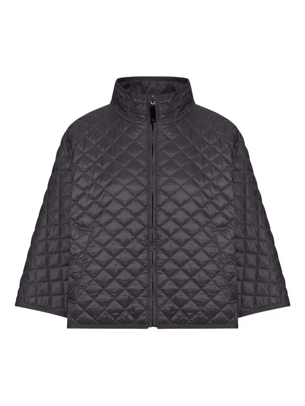 Max Mara Quilted Nylon Cape