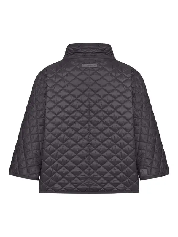 Max Mara Quilted Nylon Cape