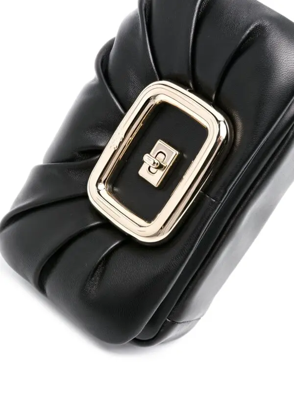 ROGER VIVIER Viv Choc Mini Leather Crossbody Bag