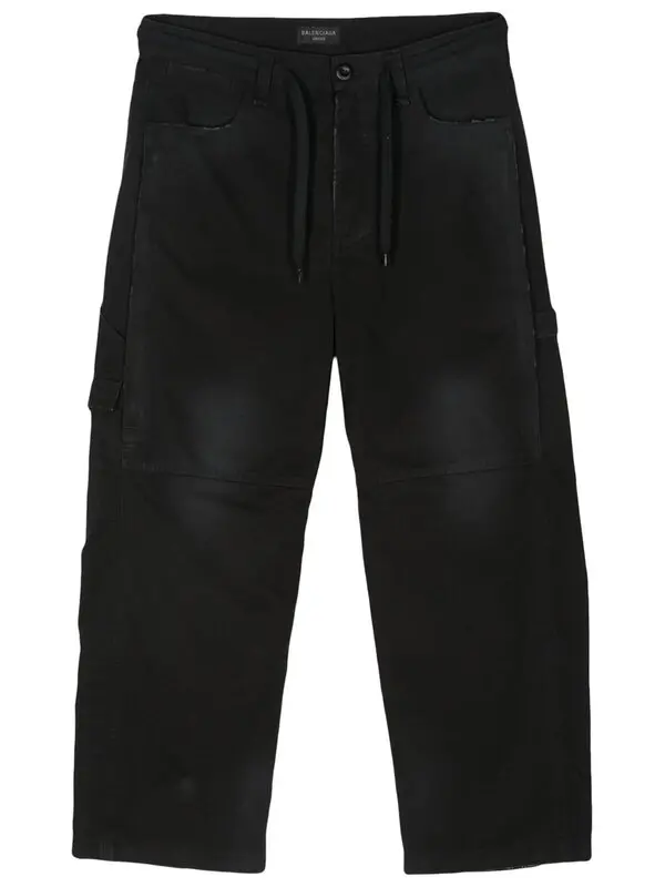 Balenciaga Cropped Cargo Trousers
