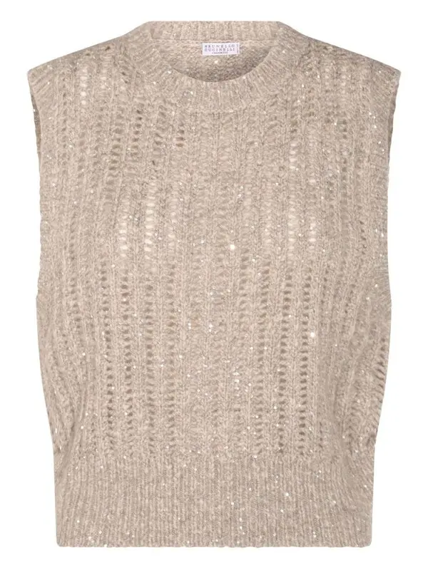 Ermanno Scervino Wool Tank Top