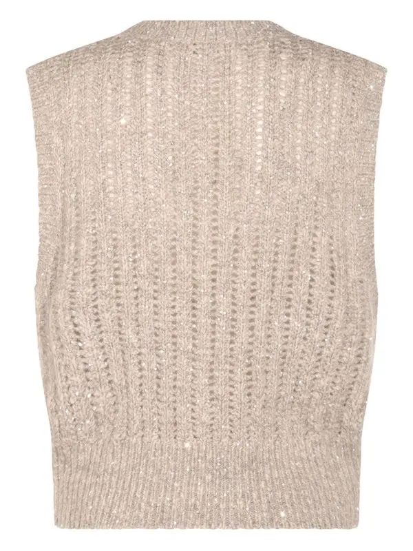 Ermanno Scervino Wool Tank Top