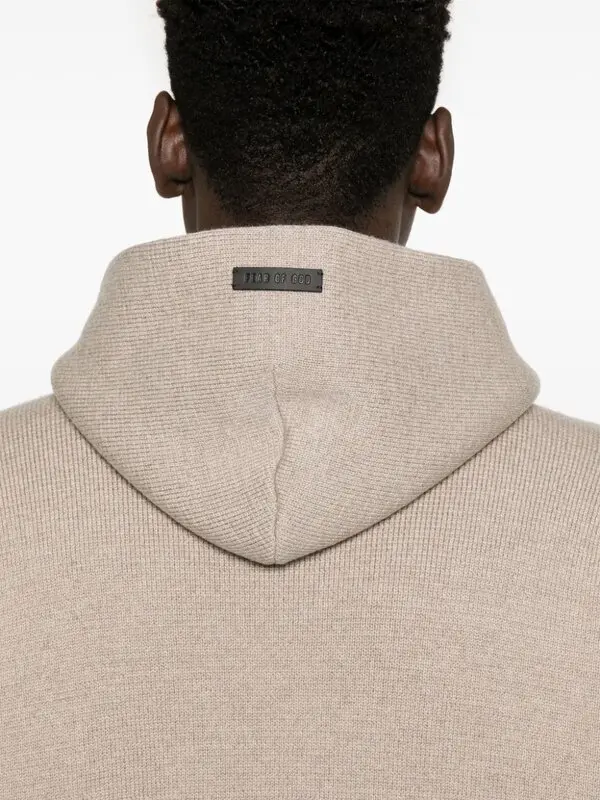 Fear Of God Bouclé Knit Hoodie