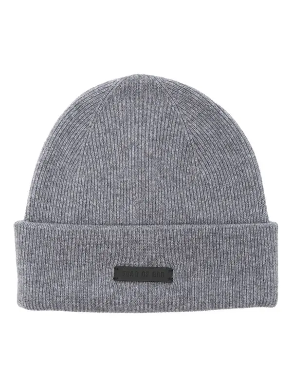Fear Of God Wool Cashmere Beanie - Grey