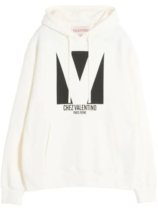 Valentino Garavani Chez Cotton Sweatshirt - White
