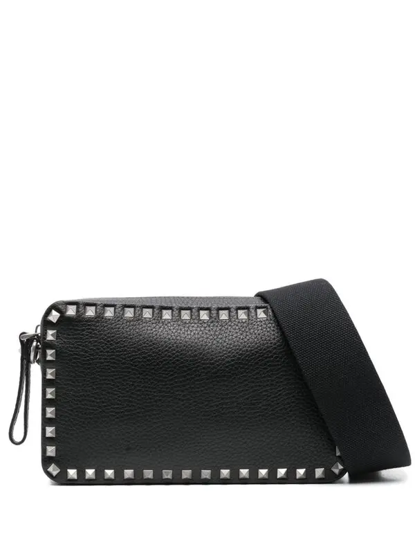 Valentino Garavani Rockstud Shoulder Bag - Black