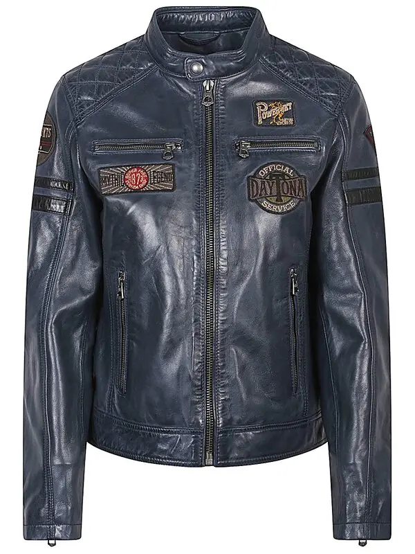 DAYTONA 73 Walkora Leather Moto Jacket