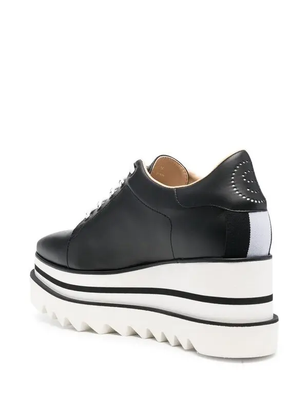 Stella McCartney Sneakelyse Platform Sneakers - Black