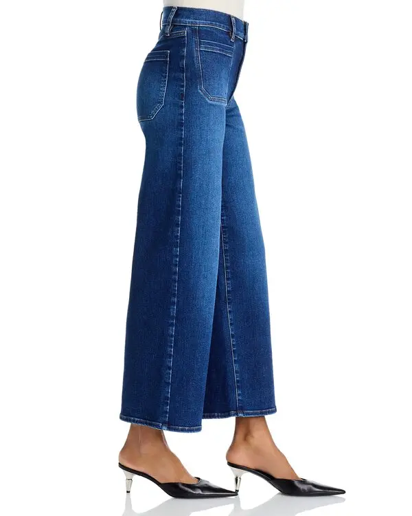 FRAME Le Pixie High-rise Slim Palazzo Jeans - Savior
