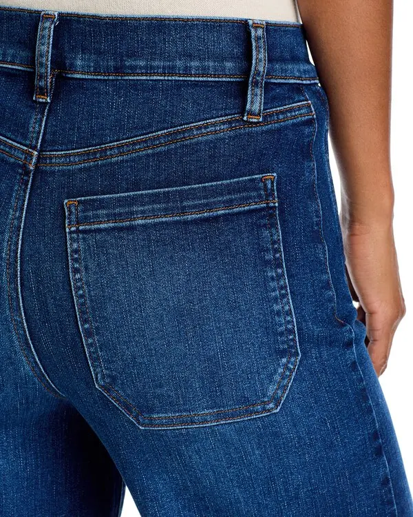 FRAME Le Pixie High-rise Slim Palazzo Jeans - Savior