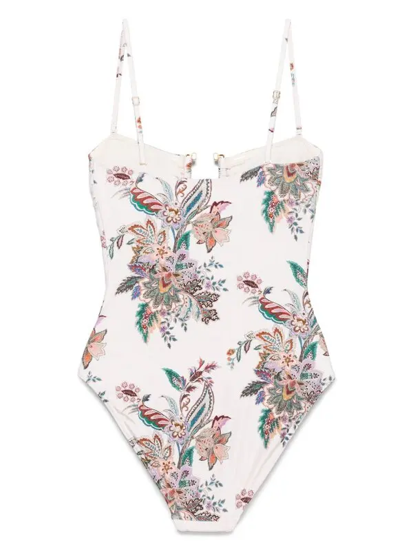 Zimmermann Rhiannon Printed Swimsuit