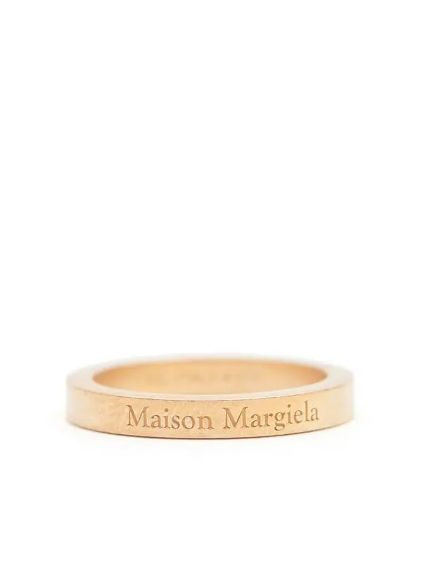 MAISON MARGIELA Chevalier Band Ring - Gold