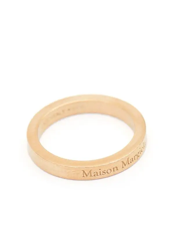 MAISON MARGIELA Chevalier Band Ring - Gold