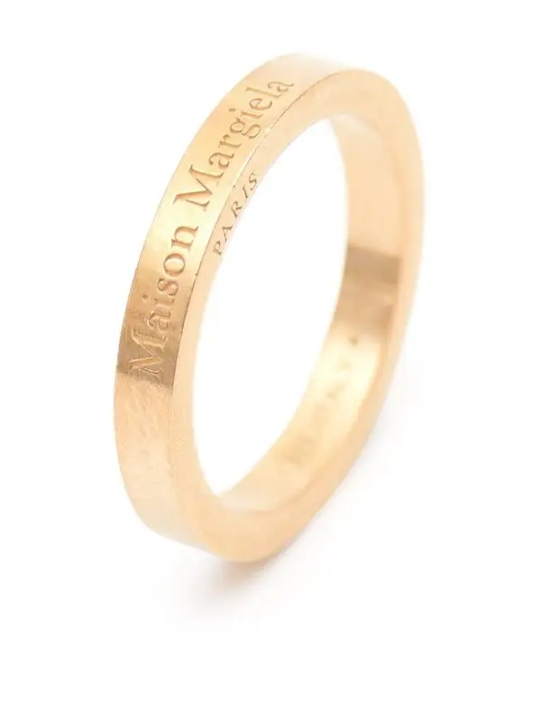 MAISON MARGIELA Chevalier Band Ring - Gold